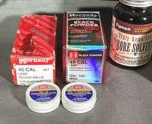 G.R. Douglas .45 Cal. Black Powder Percussion Cap Rifle with Heavy ...