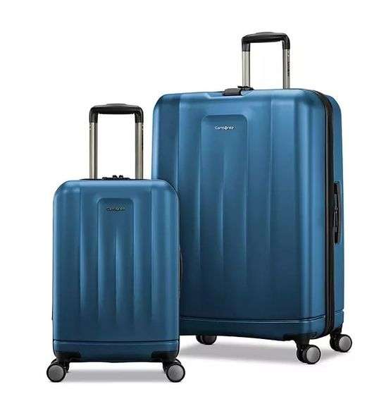 Brand New Lagoon Blue Samsonite "Ridgeway" Hardside 2-Piece Luggage Set ...