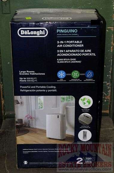 Delonghi Portable Air Conditioner 6900 Btu