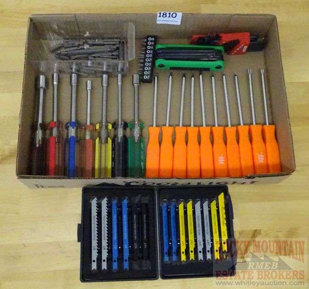 Nut Drivers, 10 Piece Torx Screwdriver Set, Allan Wrenches, & More. All ...