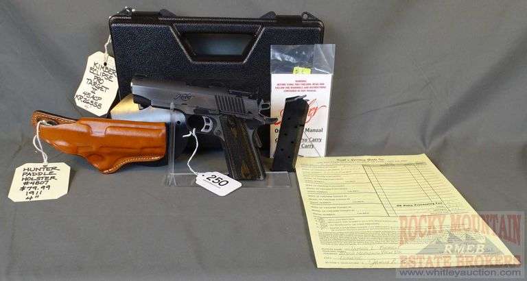 Kimber Eclipse Pro Target II 45 ACP Semi-Auto Pistol W/ 2 Mags & More ...