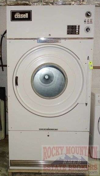 Never Used Or Connected Cissell 75 Commercial Industrial Gas Laundry
