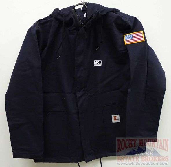 Brand New Men's Size 2XL, Tyndale Brand, Dark Navy FR Hooded ...