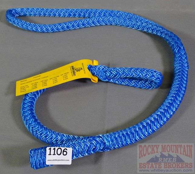 Brand New Blue Sampson Woopie Sling,2.5-4' Adjustable, 1/2" Diameter No ...