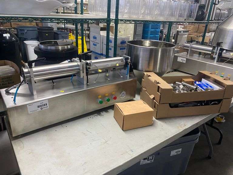 Cleveland TG-1000 Paste Paste/Liquid One-Head Filling Machine One-Head ...