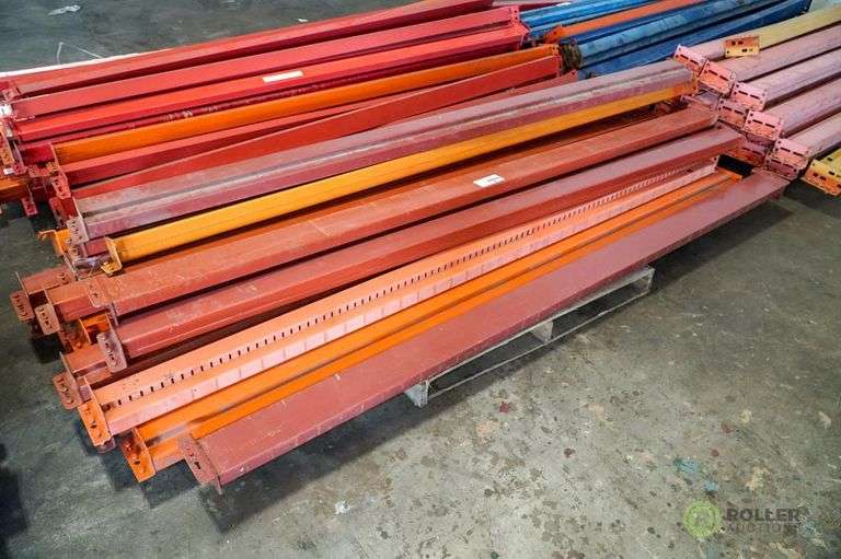 (20) 8' Pallet Rack Cross Braces - Roller Auctions