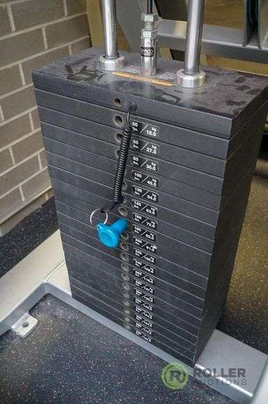 Precor Icarian 612 Angled Standing Calf Cable Machine - Roller Auctions