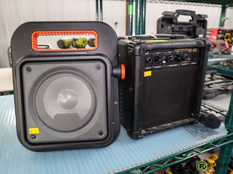 Epoch G-10 Guitar Amplifier and iLive Wireless Speaker - Roller Auctions