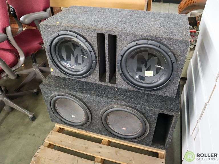 Memphis and M5 Subwoofers - Roller Auctions