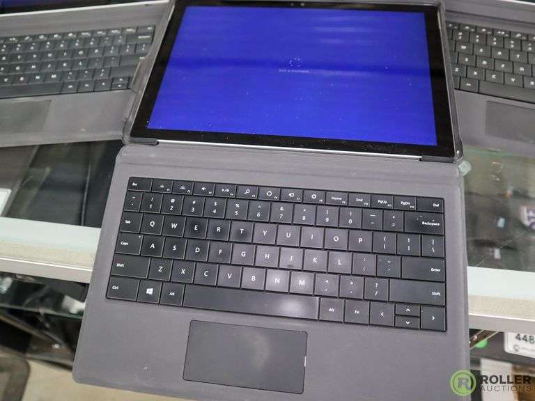 (4) Windows Surface Tablets with Keyboards and Chargers, 256GB ...