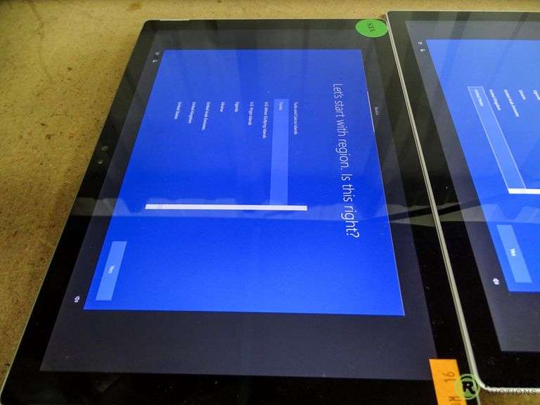 (6) Windows Surface Tablets with Chargers, 256GB, Unlocked - Roller ...