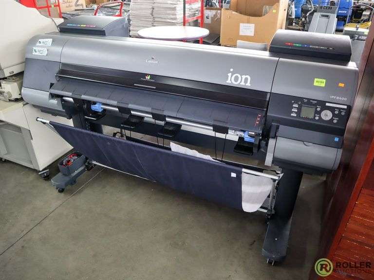 Canon Ion iPF 8400 Large Format Printer - Roller Auctions