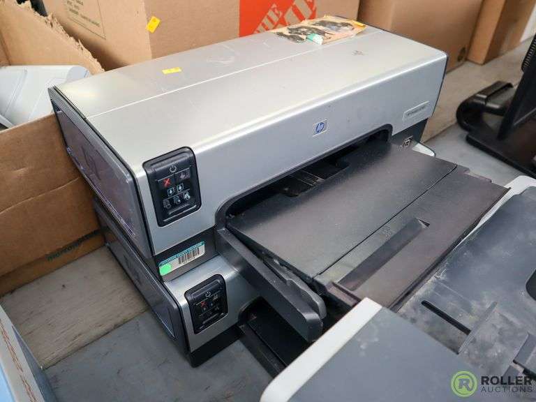 (3) Hp Printers and Fellowes Jupiter 2 Scanner - Roller Auctions
