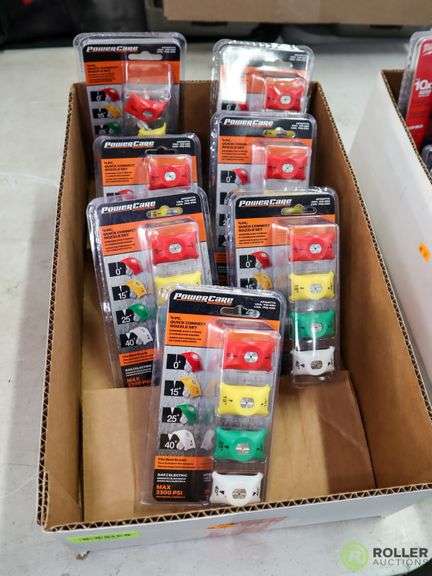 (7) Powercare Quick Connect Nozzle Sets - Roller Auctions