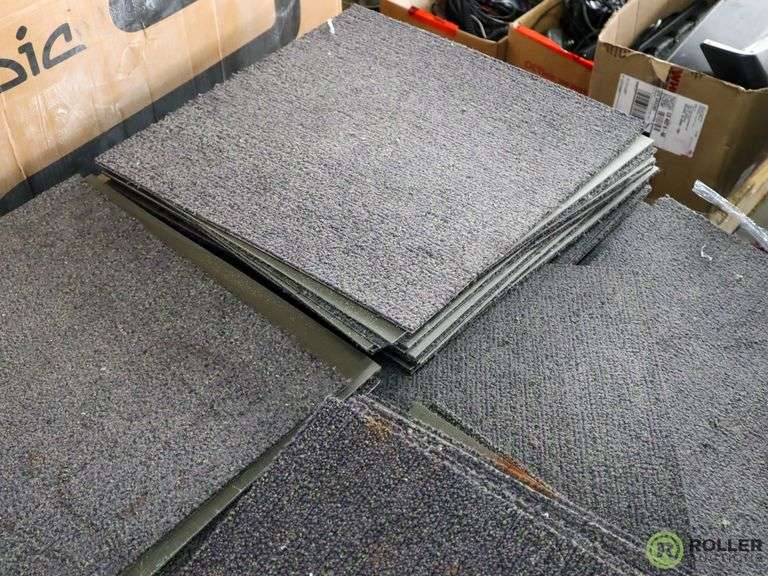 Pallet of Carpet Tiles - Roller Auctions