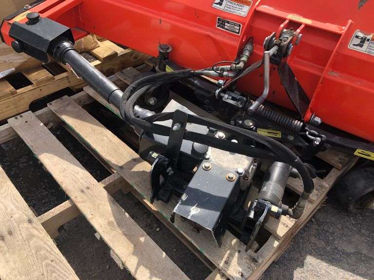 Kubota V5266 66in CK-Connect Broom Attachment with Accessories - Roller ...