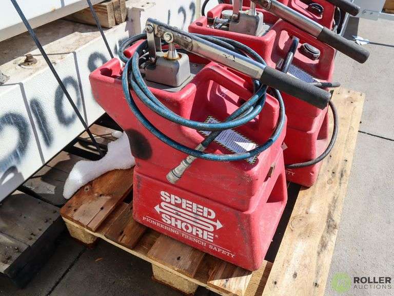 (3) Speed Shore Manual Trench Pumps - Roller Auctions
