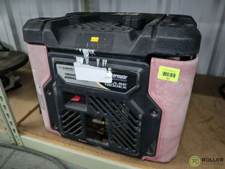 Subaru Powermate Pulse 1800EX Gas Generator - Roller Auctions