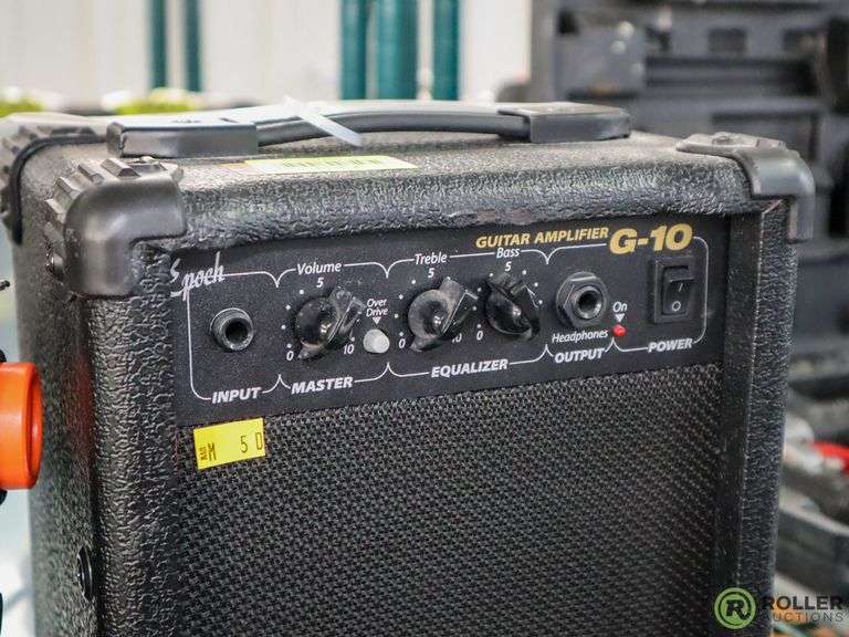 Epoch G-10 Guitar Amplifier and iLive Wireless Speaker - Roller Auctions