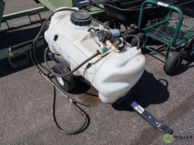 Pull Behind Sprayer, Pin Hitch, 25-Gallon - Roller Auctions