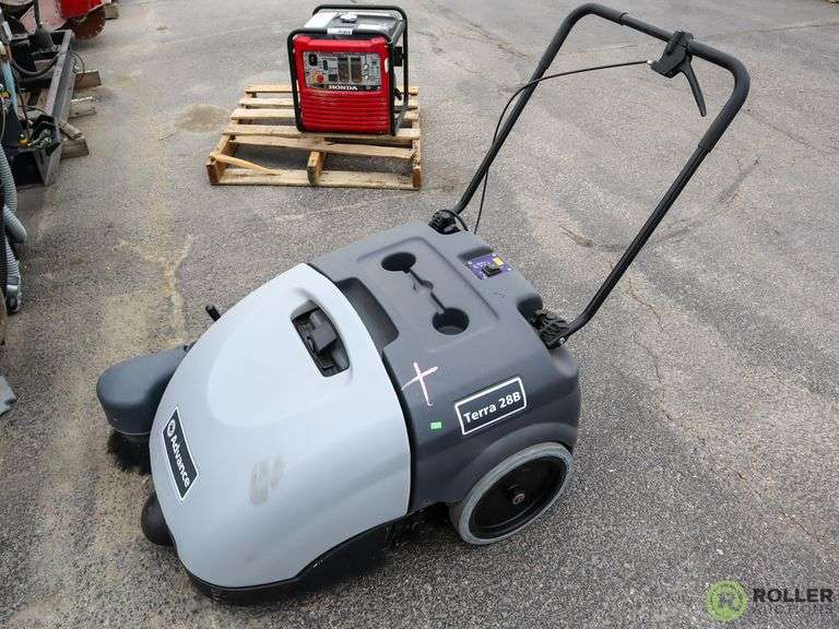 (3) Floor Cleaners, (Inoperable), Terra 28B Sweeper and X20R Scrubber ...