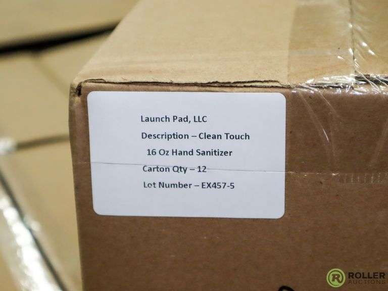 (8) Boxes of (12) 16 fl.oz. Bottles of Clean Touch Hand Sanitizer ...
