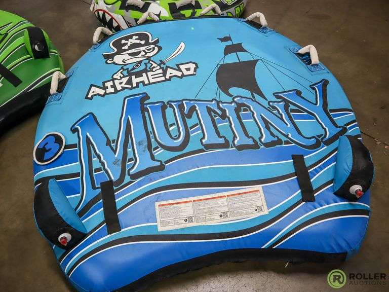 (2) Air Head Mutiny 3-Person and West Marine 2-Person Tow Behind ...