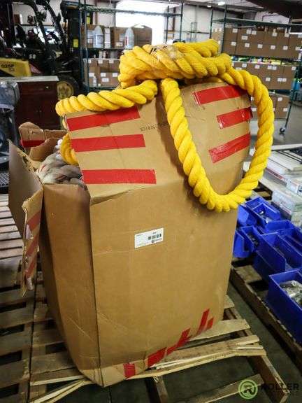 Pallet of Rope, Assorted Colors, Lengths and Sizes - Roller Auctions