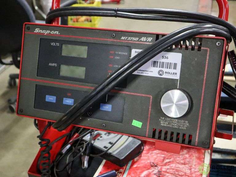 Snap-On MT3750 AVR Battery Tester - Roller Auctions