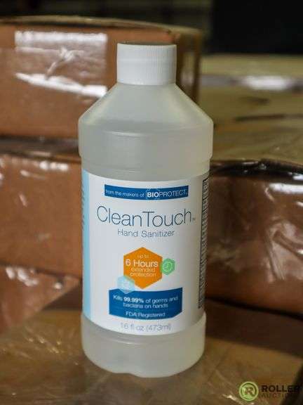 (8) Boxes of (12) 16 fl.oz. Bottles of Clean Touch Hand Sanitizer ...