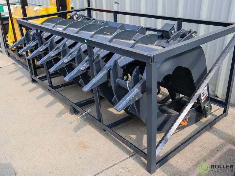 New TMG Industrial RG72 72" Root Rake Grapple to Fit Skid Steer ...