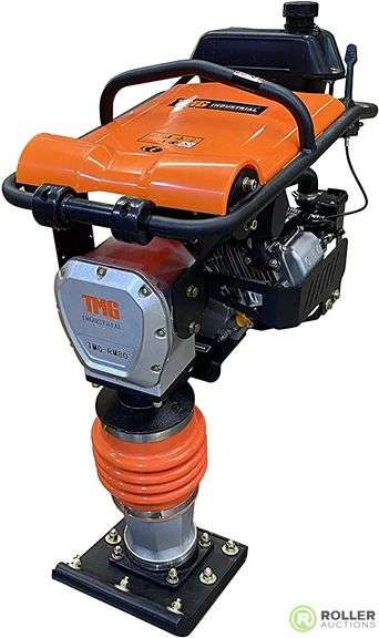 New TMG Industrial RM80 Vibratory Rammer Jumping Jack, 6.5Hp Gas Engine ...