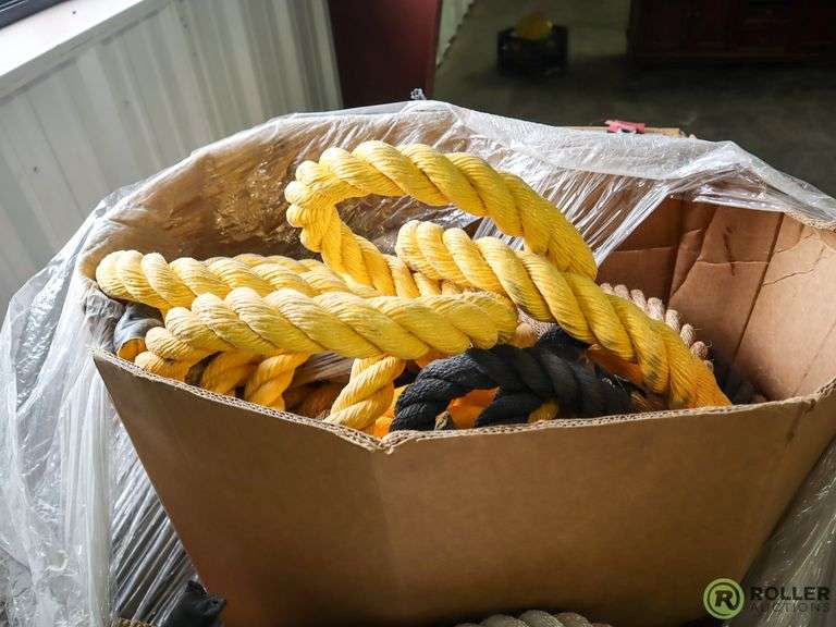 Pallet of Rope, Assorted Colors, Lengths and Sizes - Roller Auctions