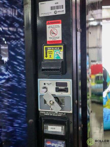 Dixie-Narco DN501E MC/511-9 Vending Machine - Roller Auctions