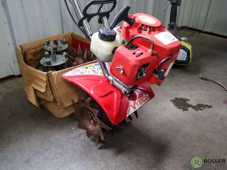 Mantis 7222-02-03 Tiller, Gas With Attachments - Roller Auctions