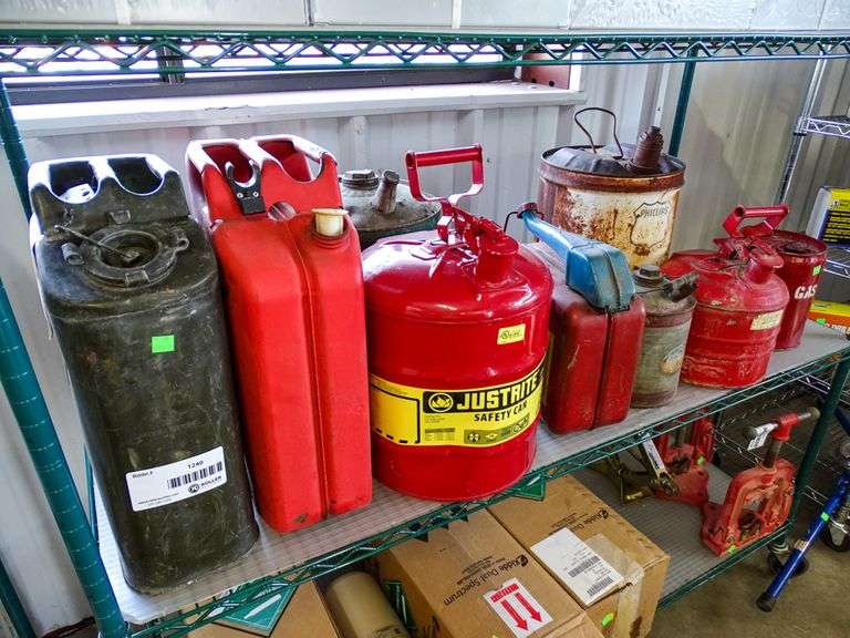 (9) Fuel Cans - Roller Auctions