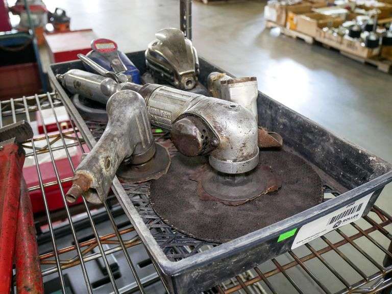 (5) Pneumatic Orbital Sanders - Roller Auctions