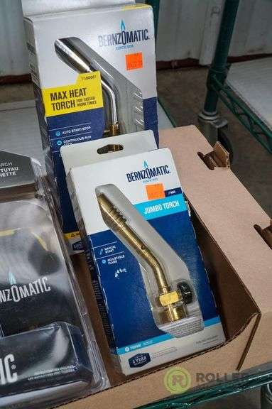 Tray of New Bernz-O-Matic Trigger Start Hose, Max Heat Torch and Jumbo ...