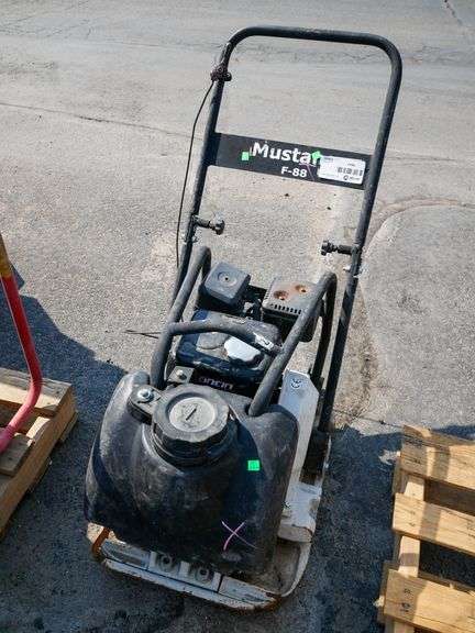 Mustang LF-88 Plate Compactor, Inoperable - Roller Auctions
