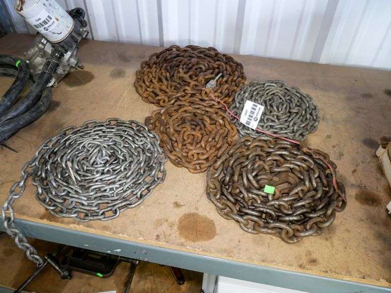 (5) Chains - Roller Auctions