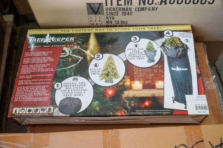 (4) Tree Keeper Up Right Tree Storage Boxes - Roller Auctions