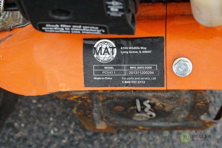 Powermate 8in Tine Tiller, Gas - Roller Auctions