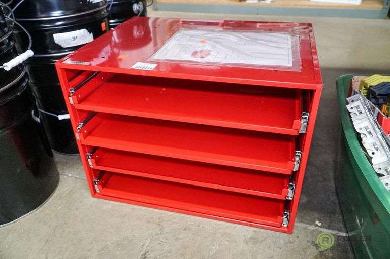 Grainger Sliding Drawer Cabinet Frame 4 Drawers - Roller Auctions