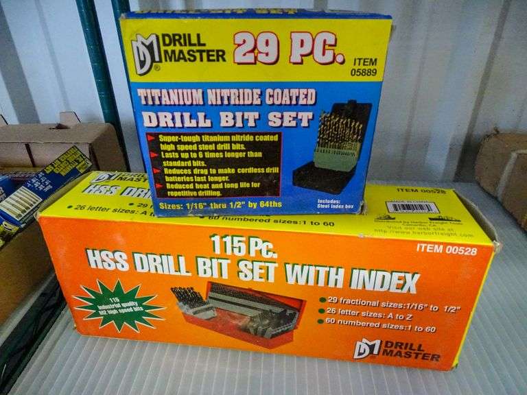 (3) Drill Bit Sets - Roller Auctions