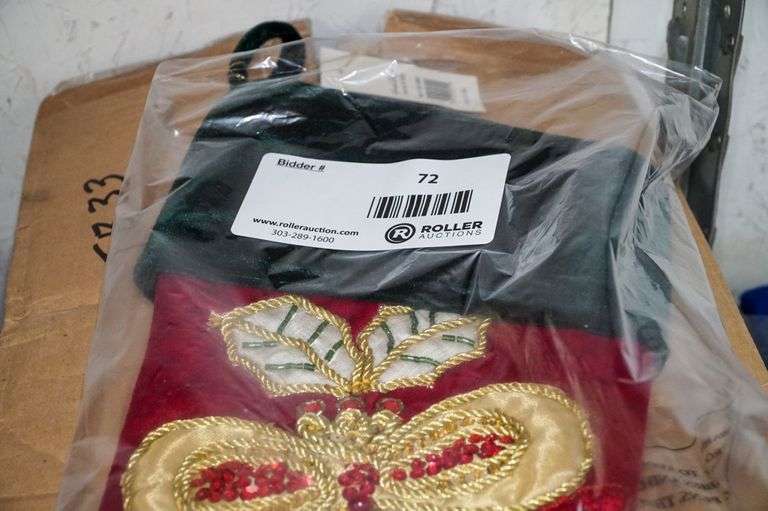 Box of Bell Stockings - Roller Auctions