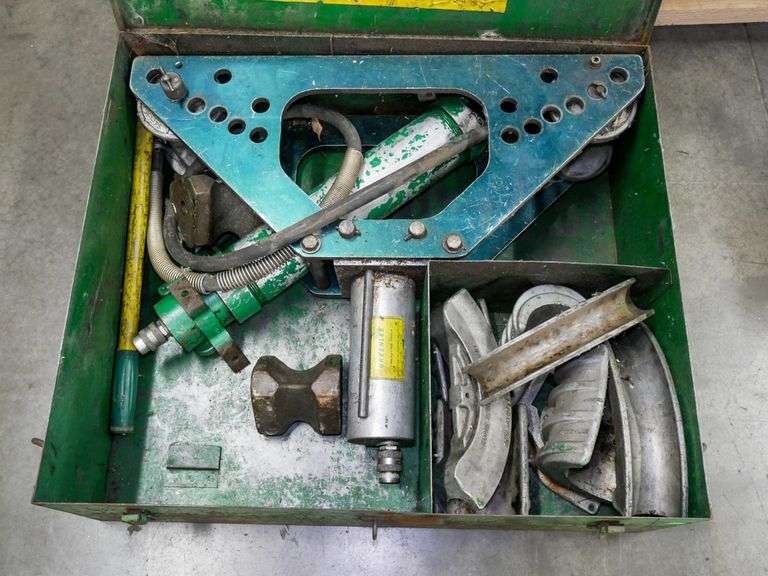 GreenLee Hydraulic Pipe Bender - Roller Auctions