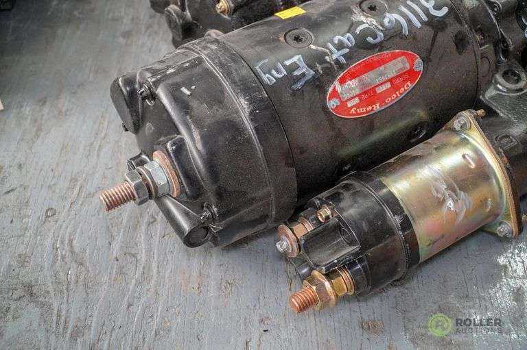 (2) Delco Remy Starters, Fits 3116 and 3126 Caterpillar Engines ...