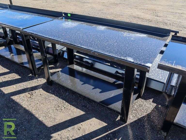 New 29" x 60" Metal Work Bench - Roller Auctions