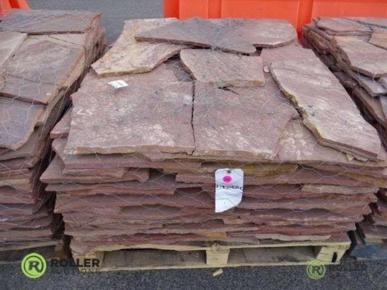 Pallet of Flagstone - Roller Auctions