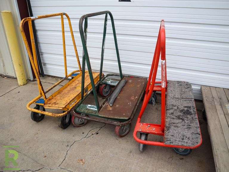 (3) Door Carts - Roller Auctions